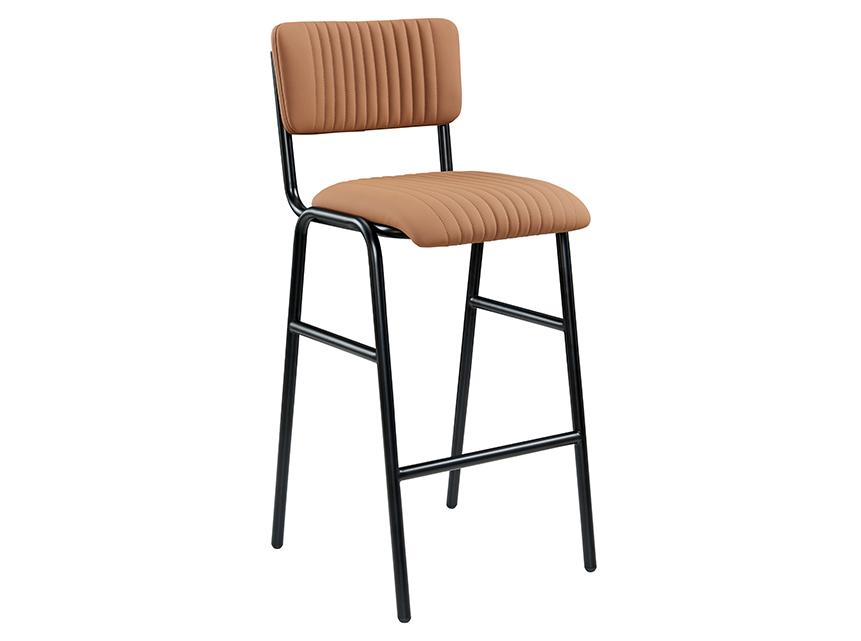 Yumeya Fashion Design Metal Bar Stools with Back